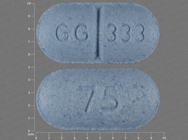 Blue Oval Pill Images | RxSaver