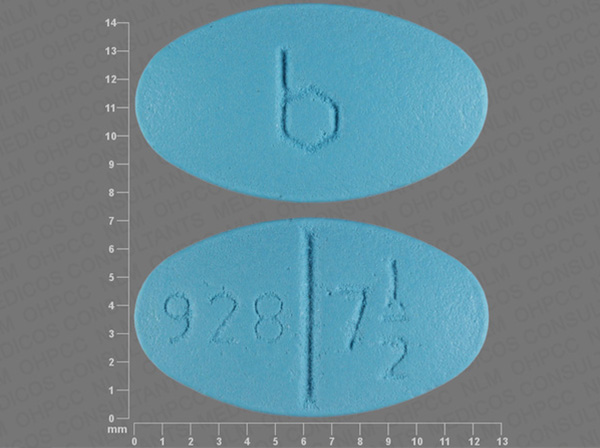 Blue Oval Pill Images | RxSaver